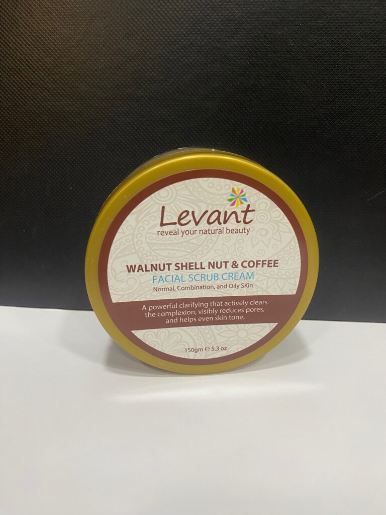 WALNUT SHELL NUT&COFFEE-FACIAL SCRUB CREAM – Dead Sea Levant